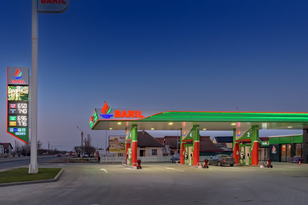 Baril Gas Station Lighting - Visioluce